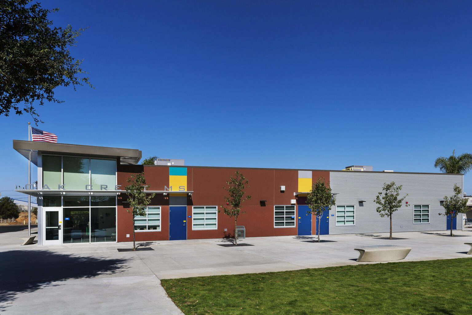 Oak Crest Middle School – New Administration Building - WestbergWhite ...